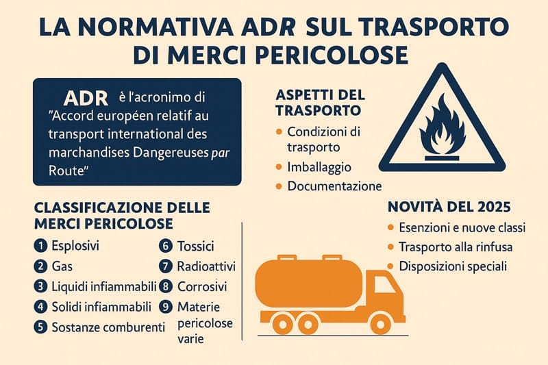 Normativa ADR: guida al trasporto di merci pericolose